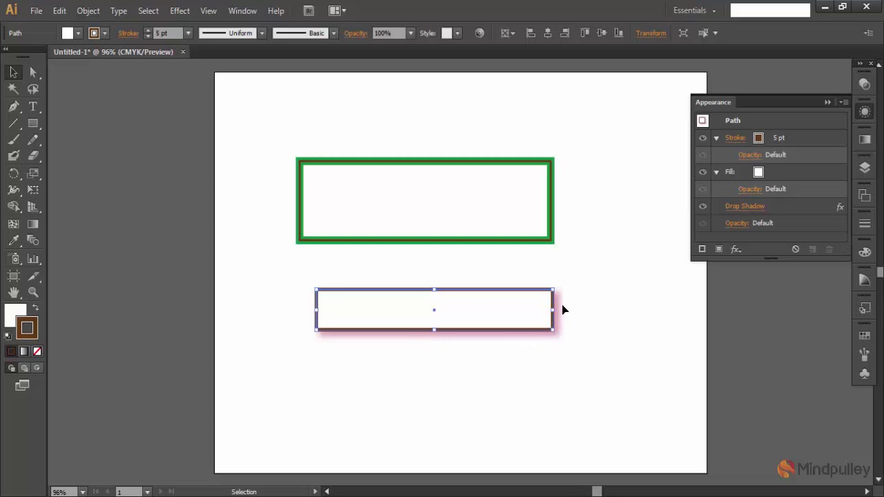 069 Applying drop shadow - Adobe Illustrator Tutorials For Beginners to ...