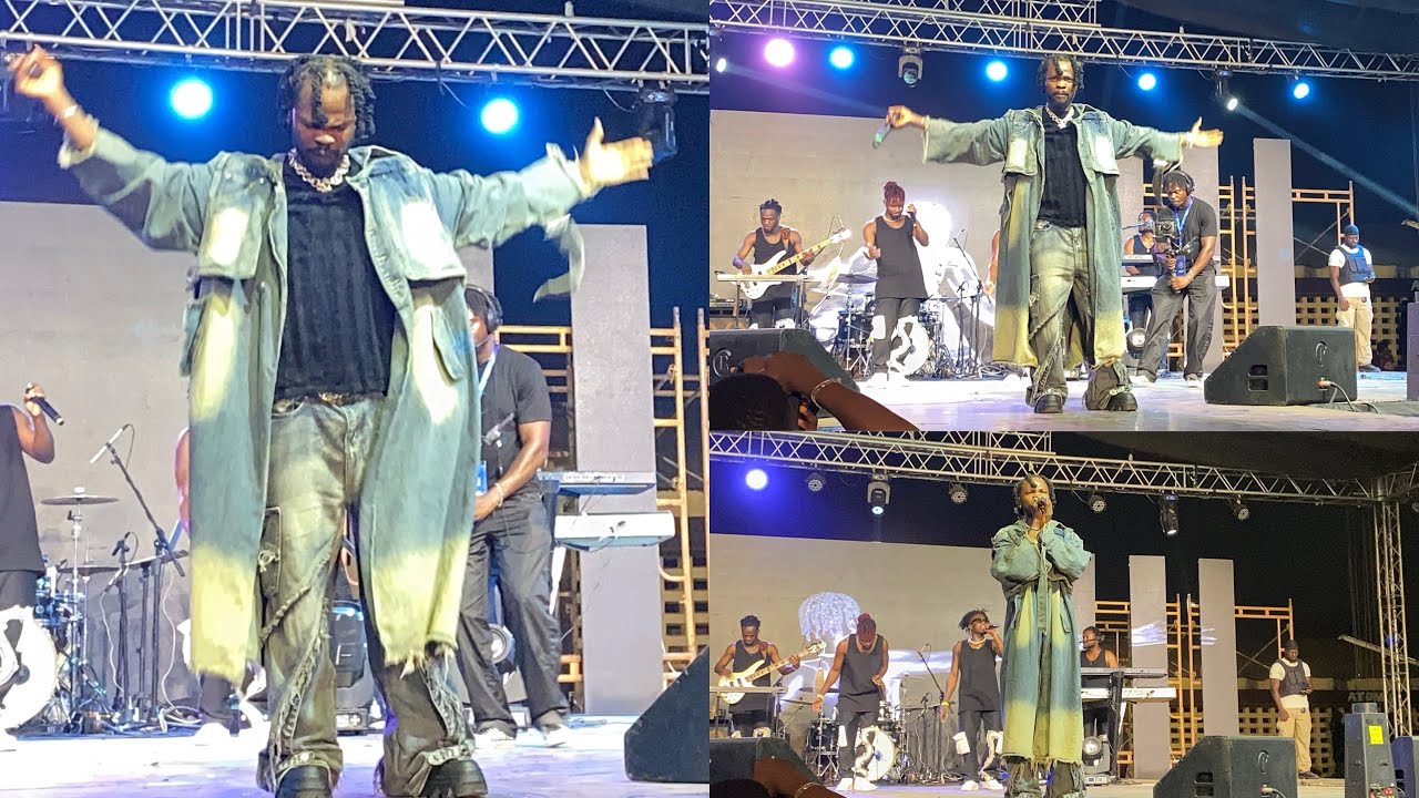 Fameye Grand Style Massive Live Band Performance At His Family ...