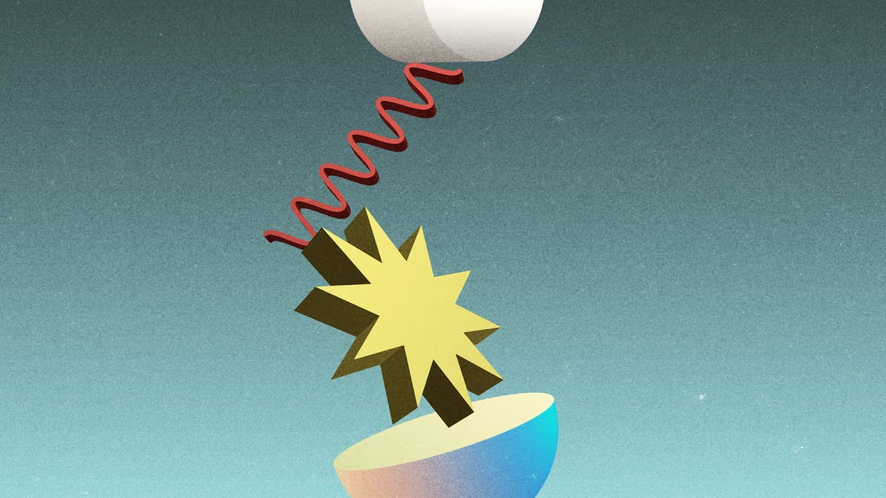 Motion graphics ｜ Swing shapes - YouTube