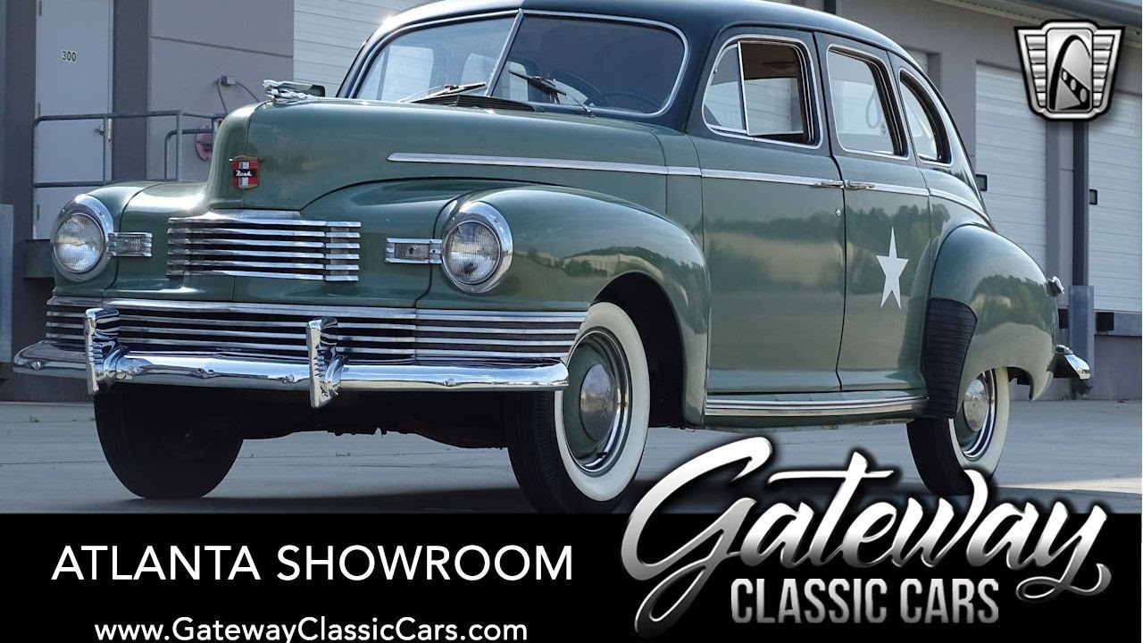 Stock#1742 1947 Nash 600 For Sale! - YouTube