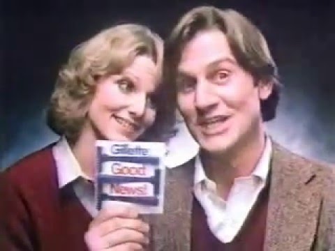 Gillette Good News! razor ad from 1982 - YouTube
