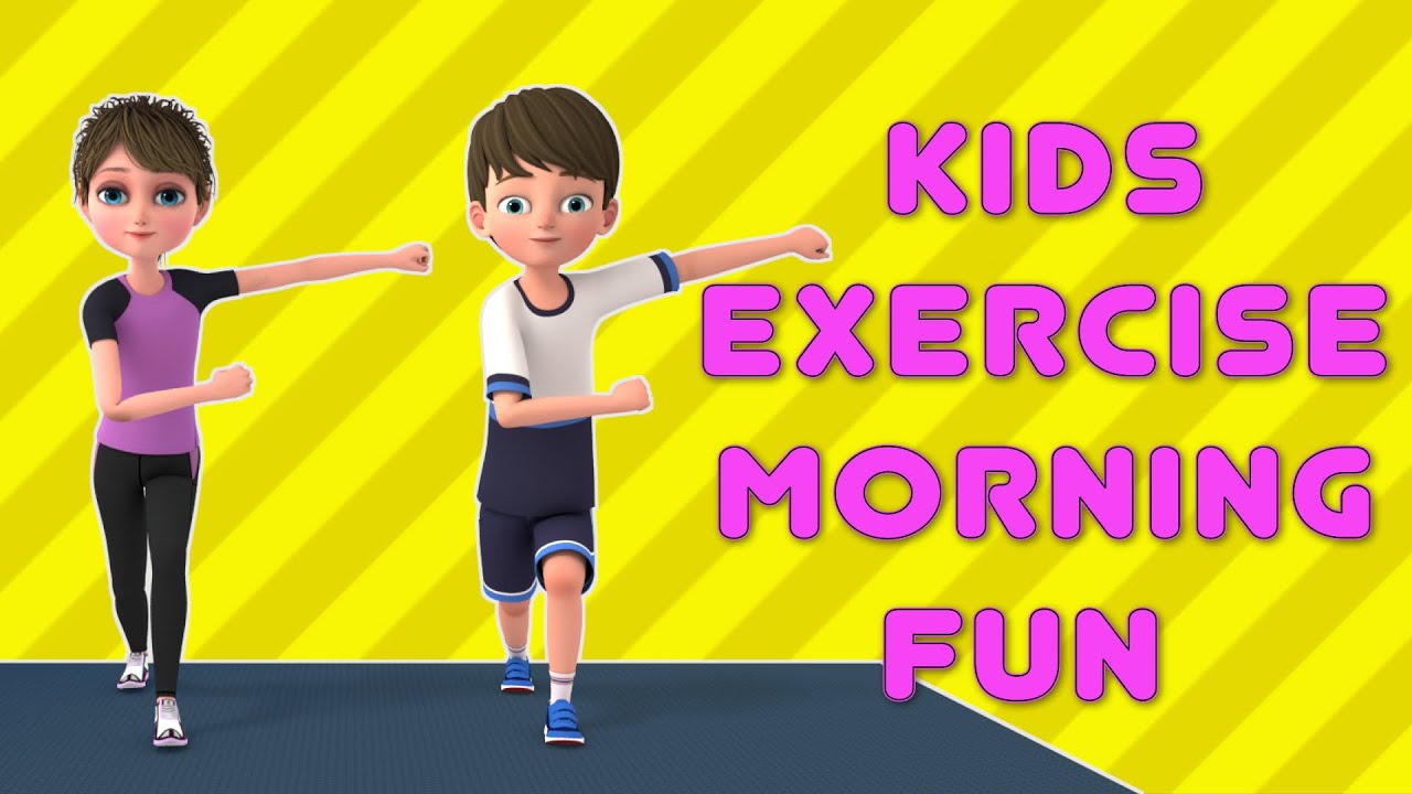 Easy Cardio Exercises For Kids: Get Active At Home! | Kids Exercise ...