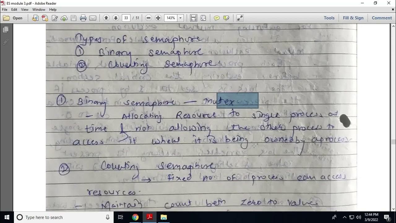 Task Synchronization - YouTube