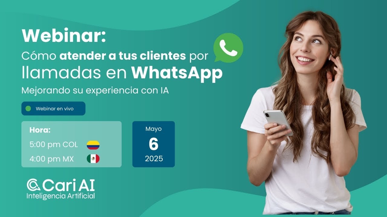 Webinar: Cómo atender a tus clientes por llamadas en WhatsApp - YouTube