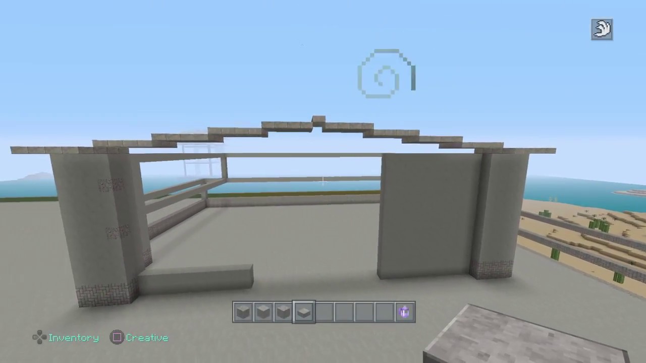 Minecraft: ps4 construction a Hanger in a airport - YouTube