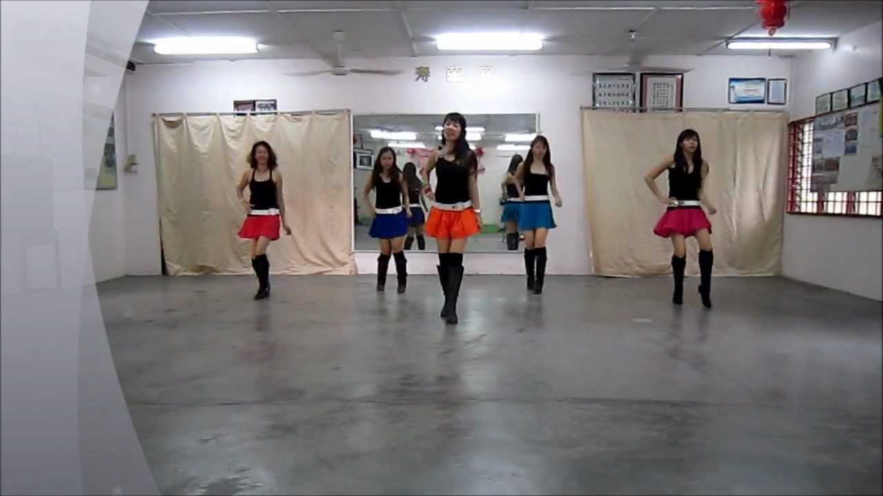 Hula Hoop line dance (20/6/2012) by Francien Sittrop - YouTube