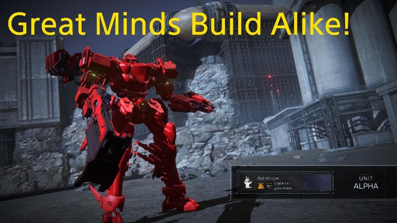 Great Minds Build Alike! | Armored Core 6 Double Melee PvP - YouTube