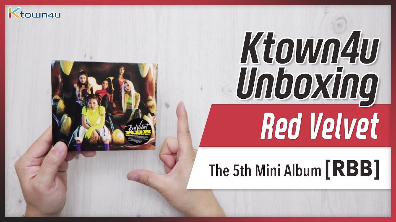 [Ktown4u Unboxing] RED VELVET - 5th Mini Album [RBB] 레드벨벳 レッドベルベット 언박싱 ...