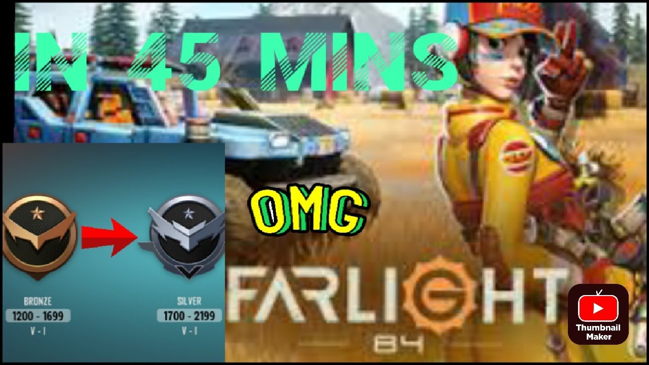 RANK PUSH GAMEPLAY//FARLIGHT 84//BRONZE TO SILVER//B4U PLAYZ - YouTube