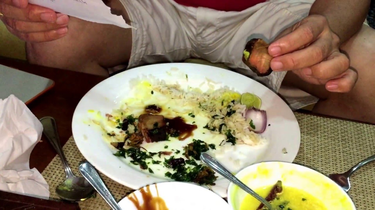 Traditional Maldivian Dish with Rihaakuru (Fish Paste) and Valhoa Mas ...