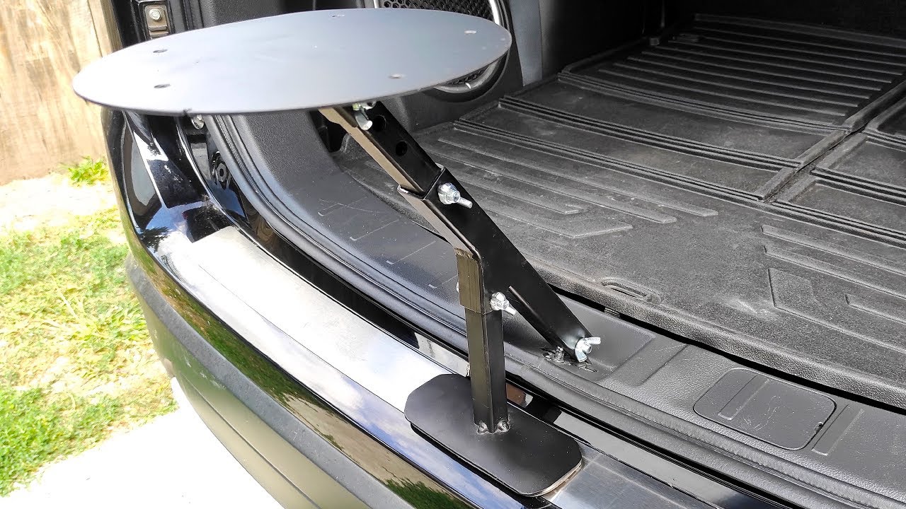 Super Genial Idea For Your Car! Camping Table for Cars DIY!! - YouTube