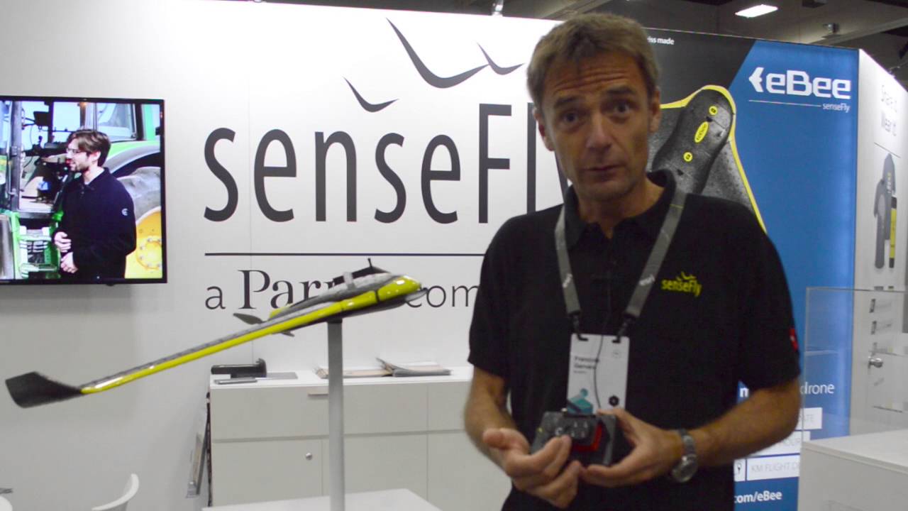 senseFly features multispectral camera for drones at Esri UC - YouTube