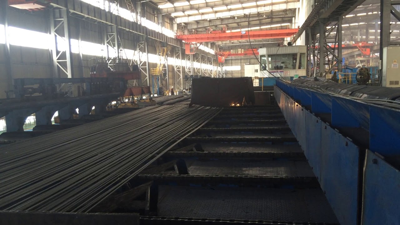 automatic rebar counting and separation system - YouTube