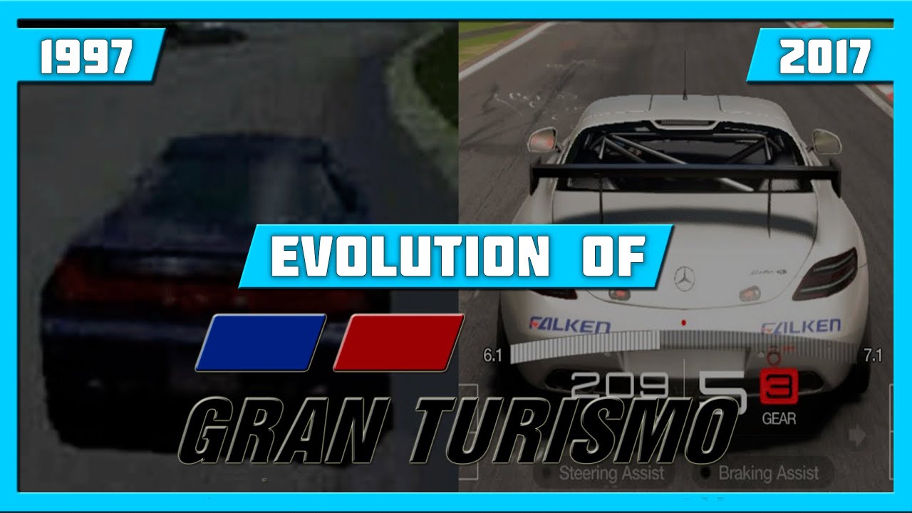 EVOLUTION OF GRAN TURISMO GAMES (1997-2017) - YouTube