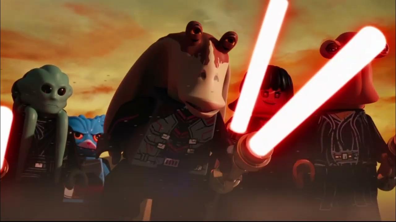 LEGO Star Wars Rebuild the Galaxy: All Darth Jar Jar Scenes - YouTube