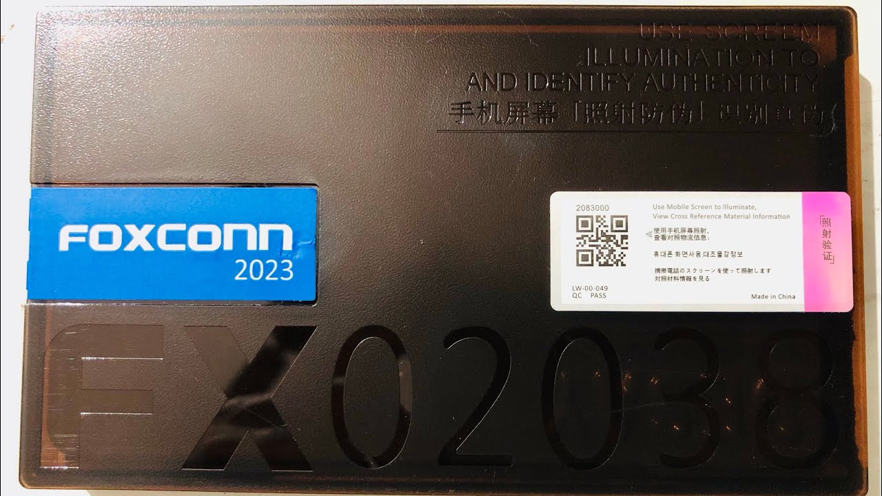 iPhone X Battery from Foxconn - YouTube