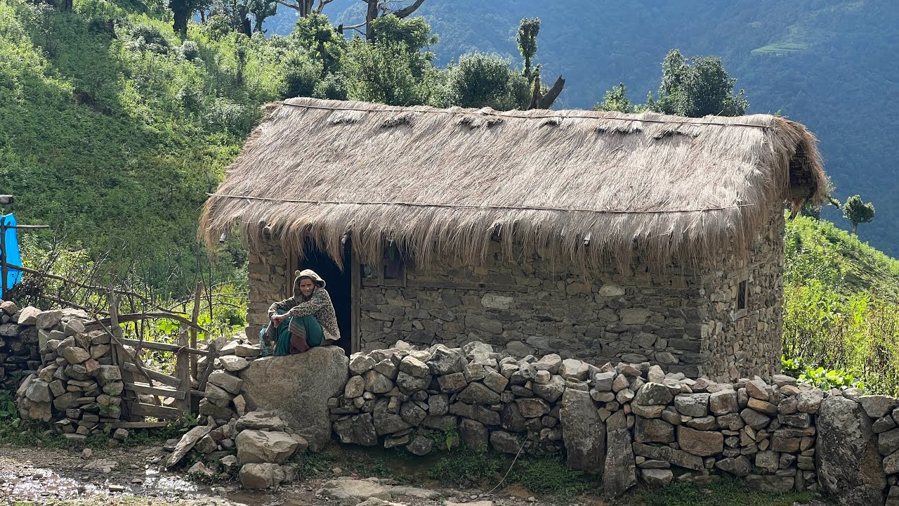 Most Peaceful And Relaxing Natural Mountain Village Life || Very ...