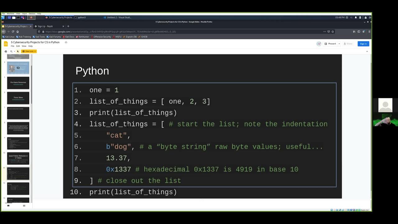ACS - DAY 2 - Python in 17 slides - YouTube
