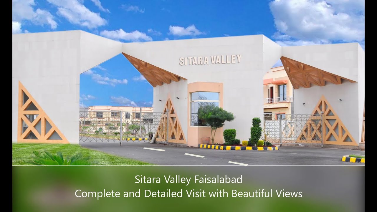 Sitara Valley, Sheikhupura Road Faisalabad Complete visit - YouTube