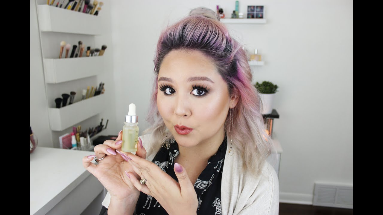 COVER FX Custom Infusion Drops Radiance Lemongrass Review & Demo ...