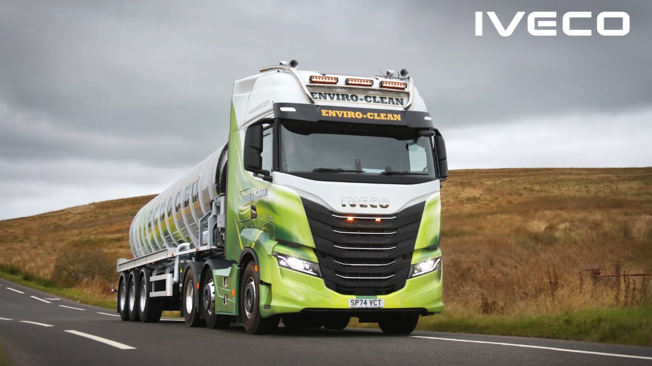 IVECO S-Way Enviro-Clean Tanker Trucks Flex their Muscles in Scotland ...