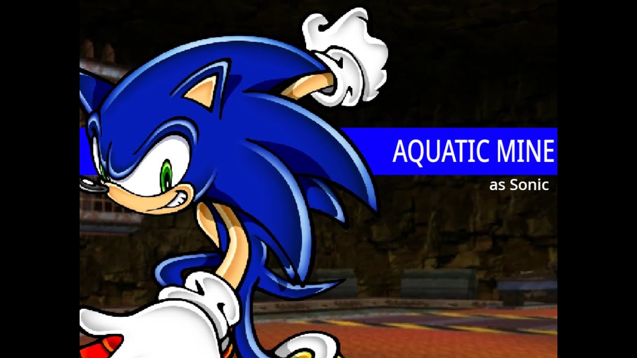 Aquatic Mine as Sonic - Sonic Adventure 2 Character Challenges - YouTube