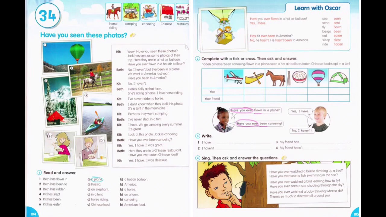 Fly High 4 Unit 34 Have you seen these photos? - YouTube