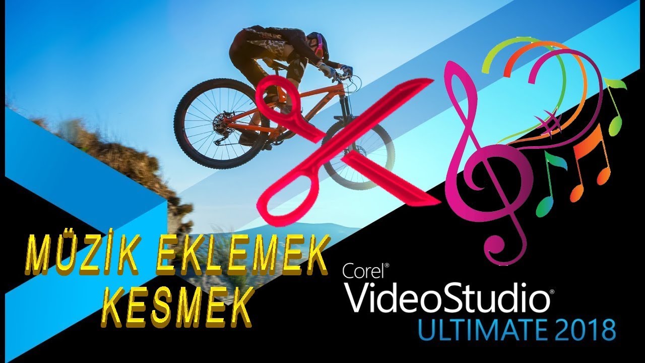 Corel videostudio X11 ultimate, ses düzenleme, ses ekleme, ses kesme ...