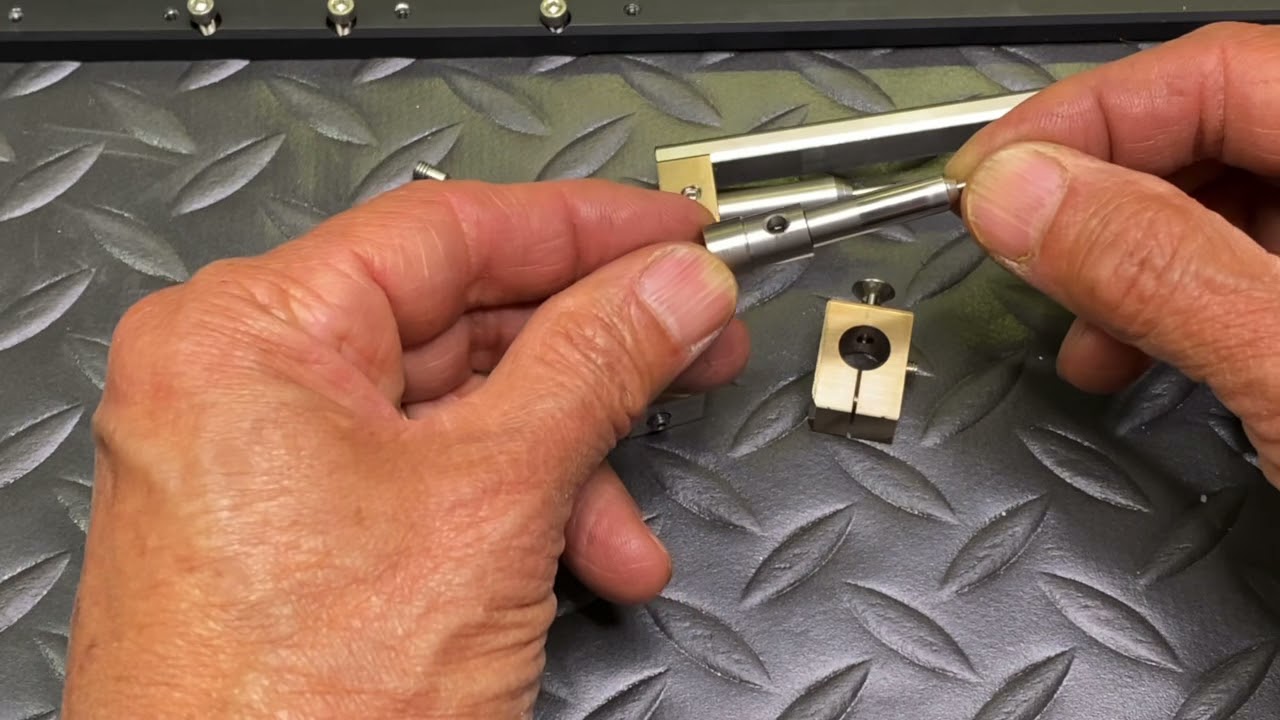 FX Impact M3 pin probe use on the Ultra Grip probe carrier - YouTube