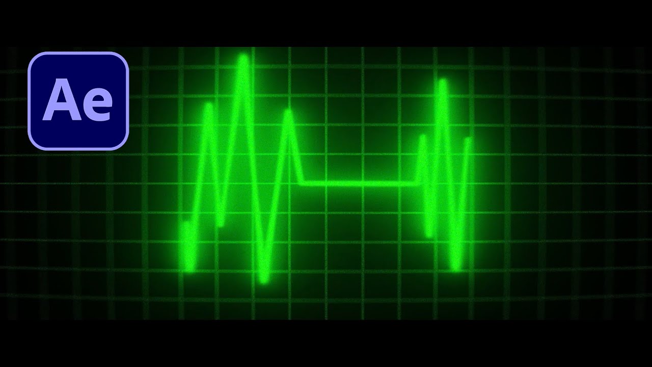 💓 Make ECG Green "Heart Beat Lines" Animation in After Effects | Easy ...
