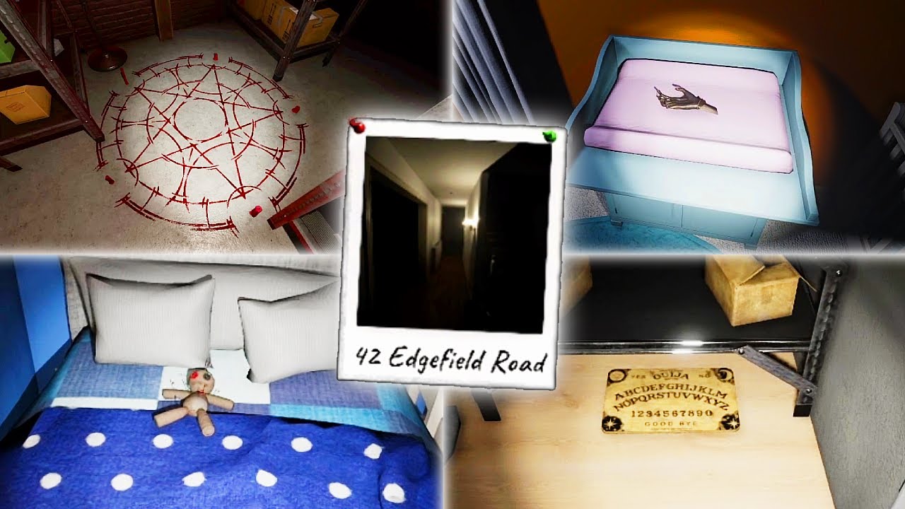 All Cursed Item Locations On 42 Edgefield Road Phasmophobia - YouTube