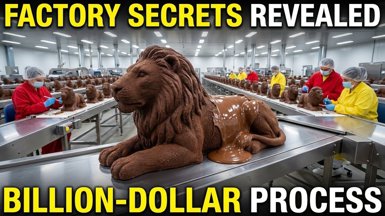 How Chocolate Is Made Inside the Factory – Billion-Dollar Chocolate ...