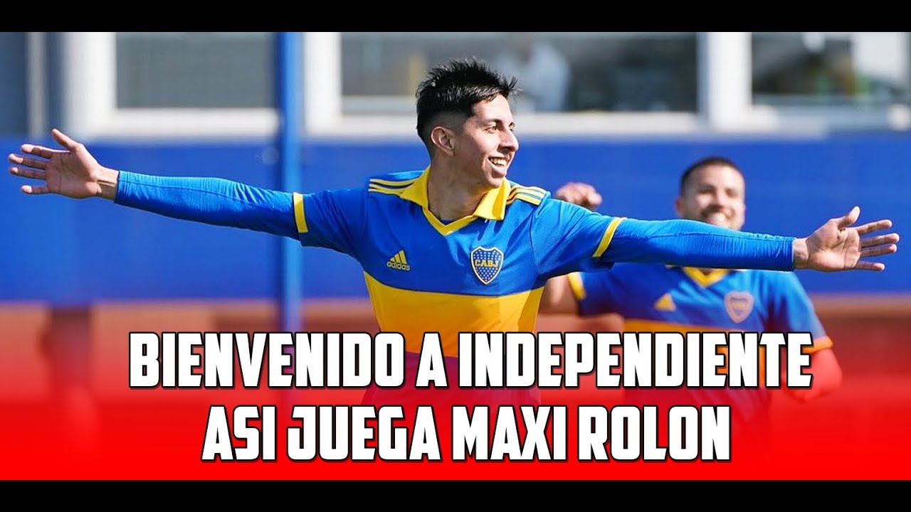 Maxi Rolon Bienvenido a Independiente Asi Juega - YouTube
