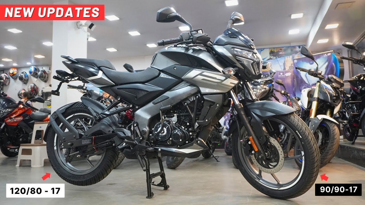 2024 Bajaj Pulsar NS 125 New Updates - Wider Tyres & New Alloy Wheel ...