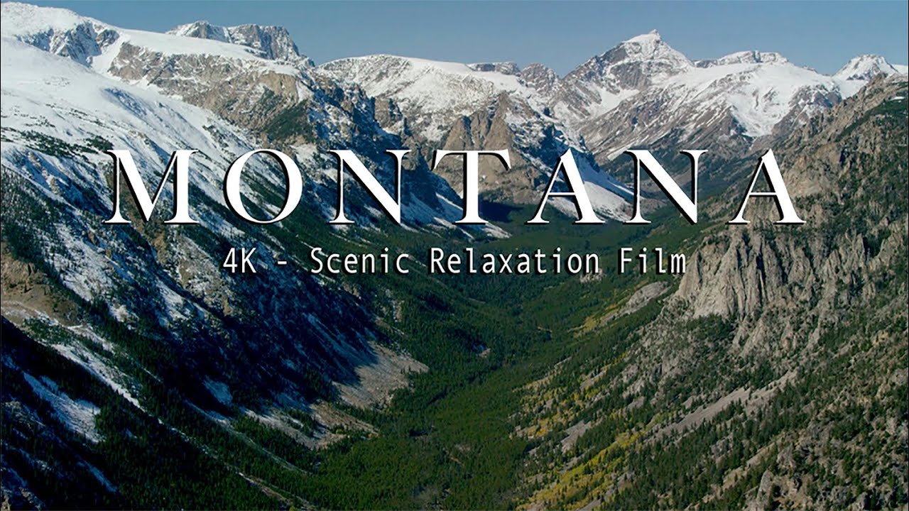 Montana 4K - Scenic Relaxation Film With Relaxing Piano Music - 4K ...