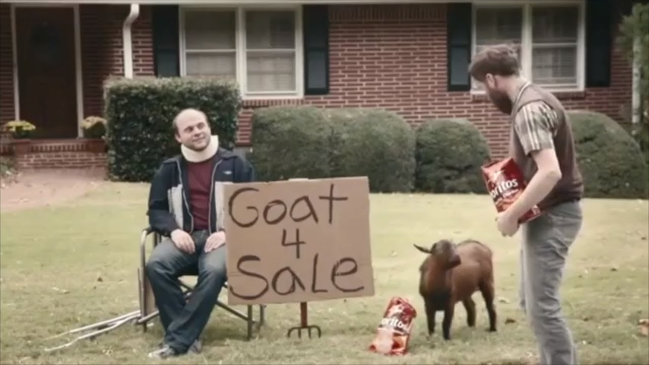 Doritos Goat 4 Sale Commercial - YouTube