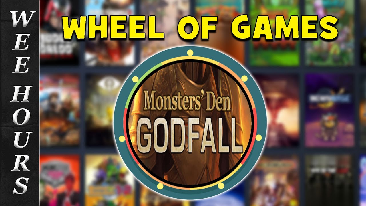Wheel Of Games | Monster's Den: Godfall - YouTube