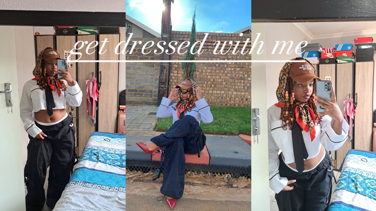 get dressed with me♡. - YouTube
