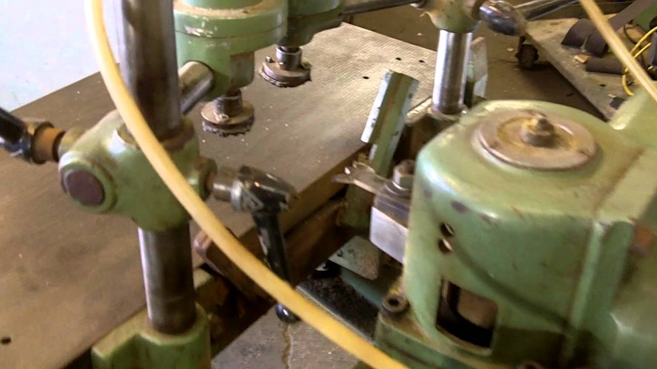 Horizontal Mortiser - YouTube