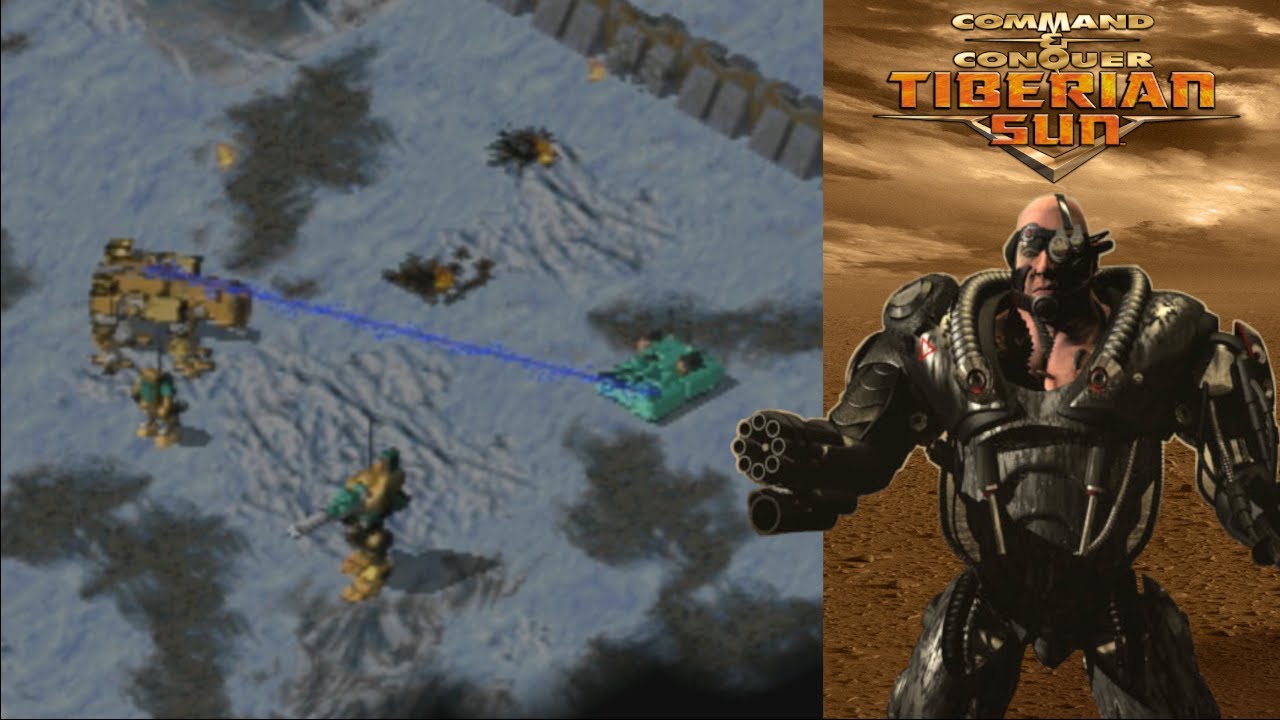 C&C Tiberian Sun - Nod Mission 14: Destroy Mammoth Mk II Prototype ...
