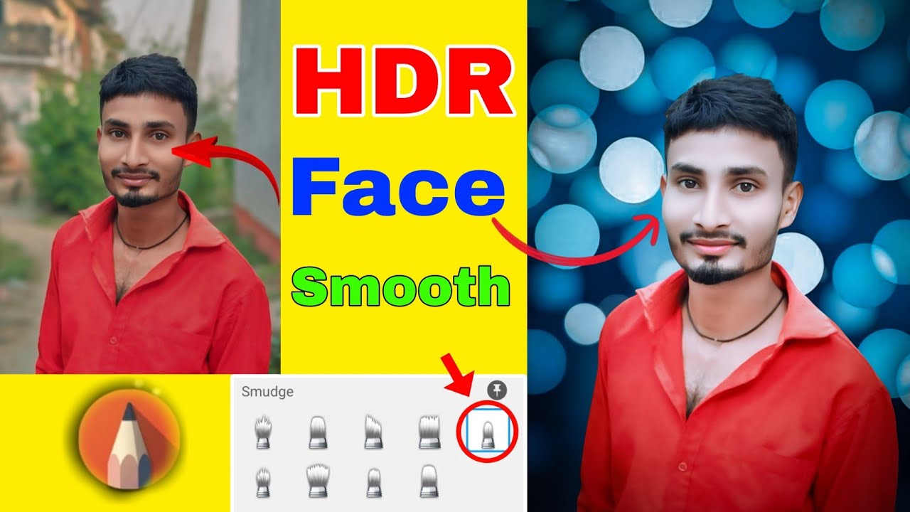 HDR Face Smooth Photo Editing | Skin Smooth Editing Secret App ...
