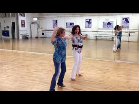 WCS Debbie & Deborah Demo Intermediate patterns - YouTube