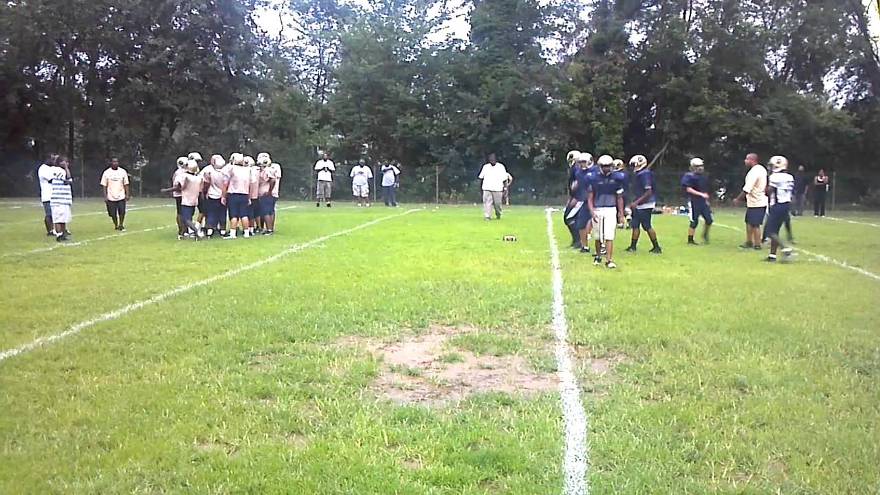 Hamilton Football JV vs Varsity - YouTube