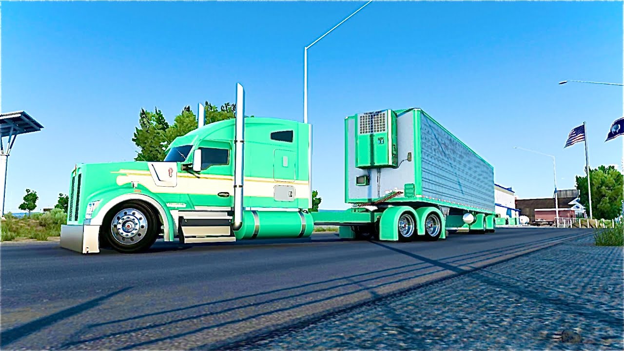 AMERICAN TRUCK SIMULATOR/CUSTOM W990 [shaneke game]/1.43 - YouTube