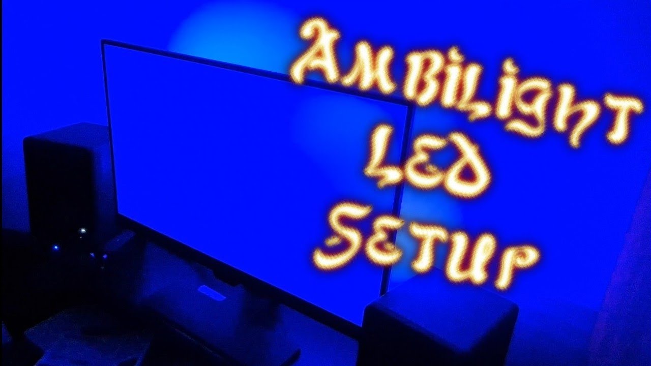 DIY Aliexpress Ambilight Setup & RGB Demo on Windows 10 - YouTube