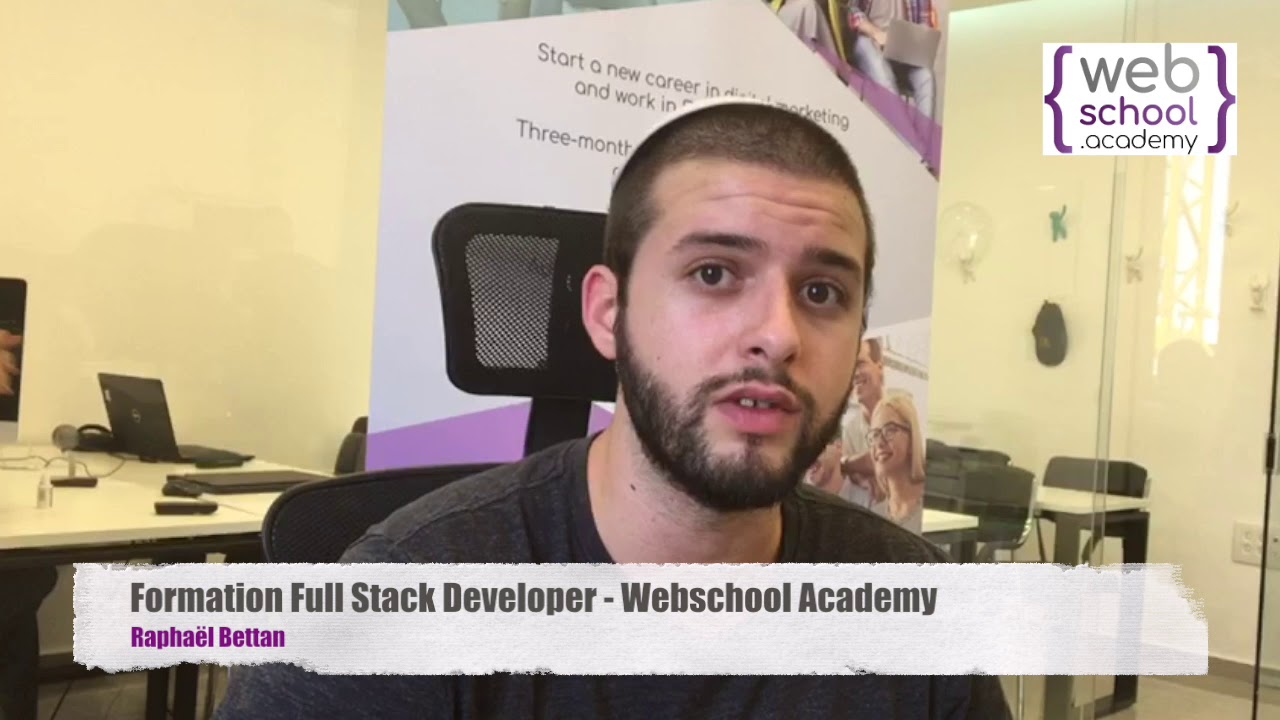 Formation Full Stack Developer - Webschool Academy - YouTube