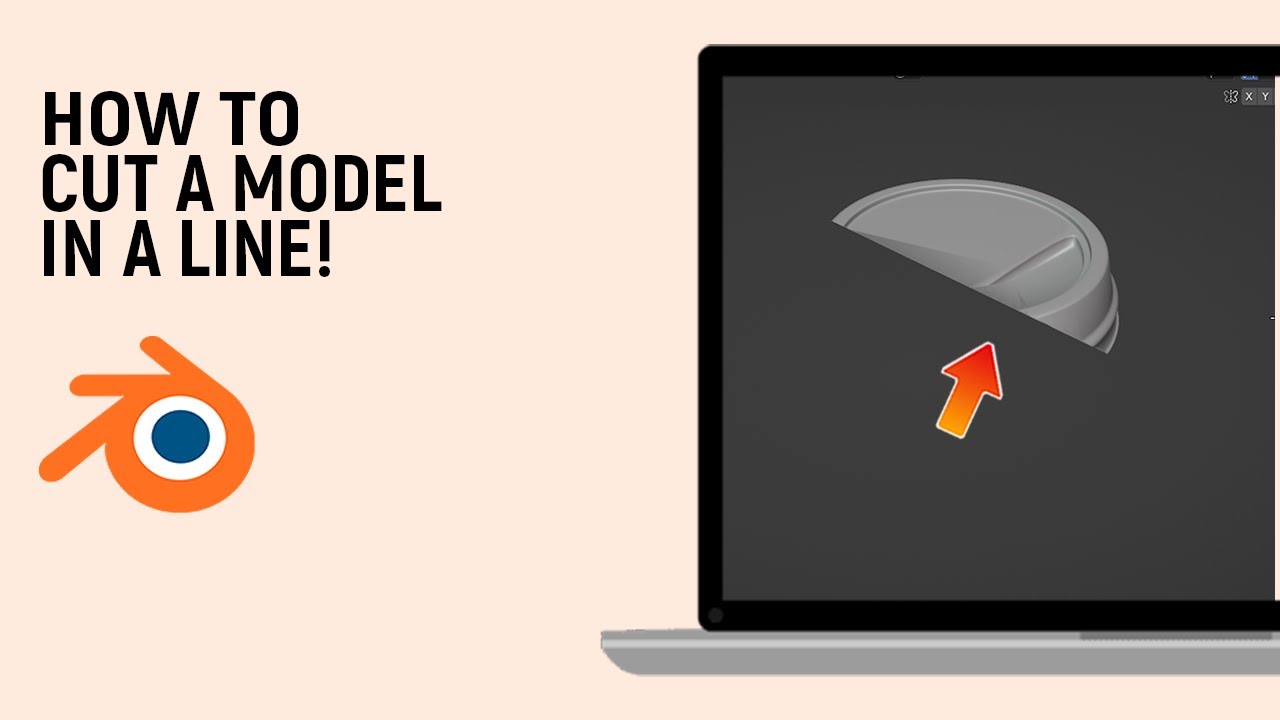 How to Cut a Model in a Line in Blender Sculpting Workspace [easy ...