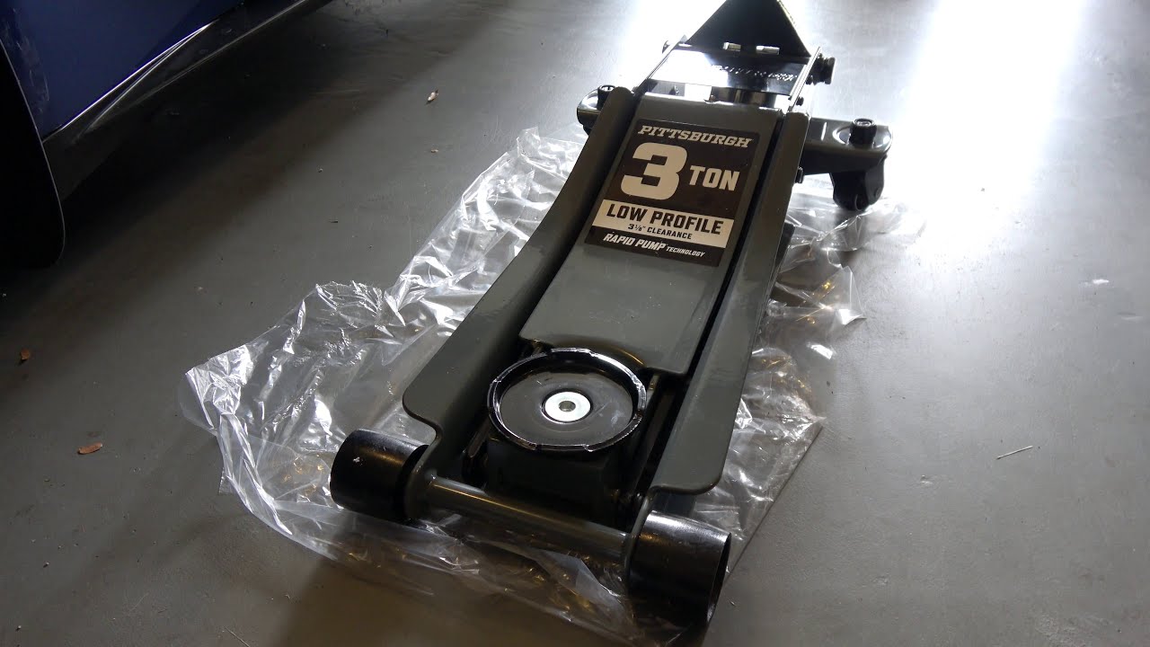 Pittsburgh 3 Ton Low Profile Hydraulic Floor Jack Car Lift YouTube pittsburgh-3-ton-low-profile-hydraulic-floor-jack-car-lift-youtube