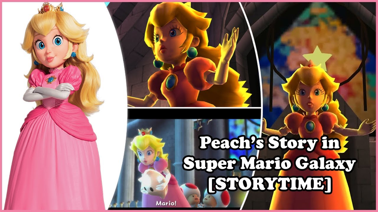 Princess Peach's Story in Super Mario Galaxy [VTuber Princess Peach ...