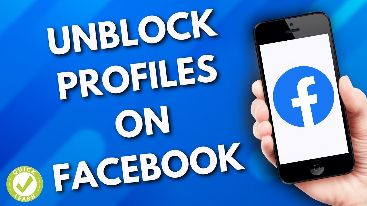 How To Unblock Profiles On Facebook (Easy Tutorial) - YouTube
